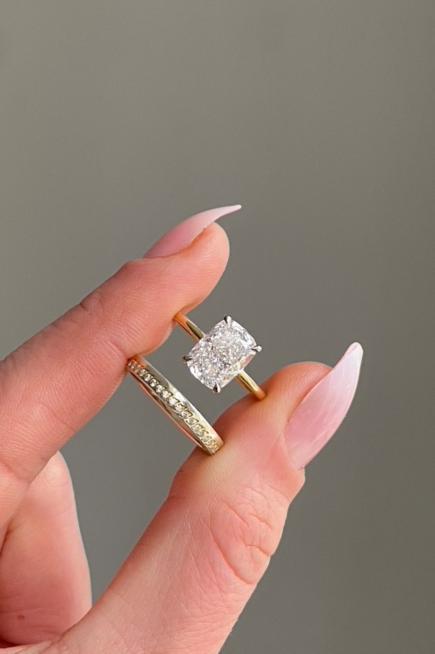 Cushion Cut vs. Elongated Cushion